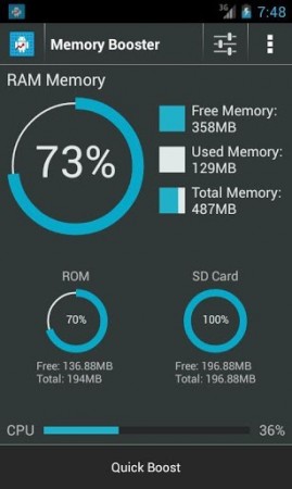 Smart RAM Booster - công cụ tối ưu RAM cho Android - Thông tin công nghệ